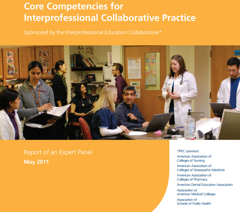 Core Competencies for Interprofessional Collaborative Practice – SYNC